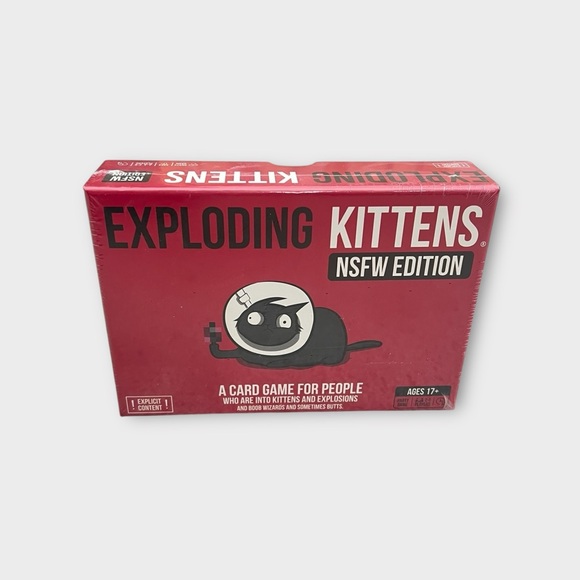 Games | Exploding Kittens Nsfw Edition Card Game | Poshmark